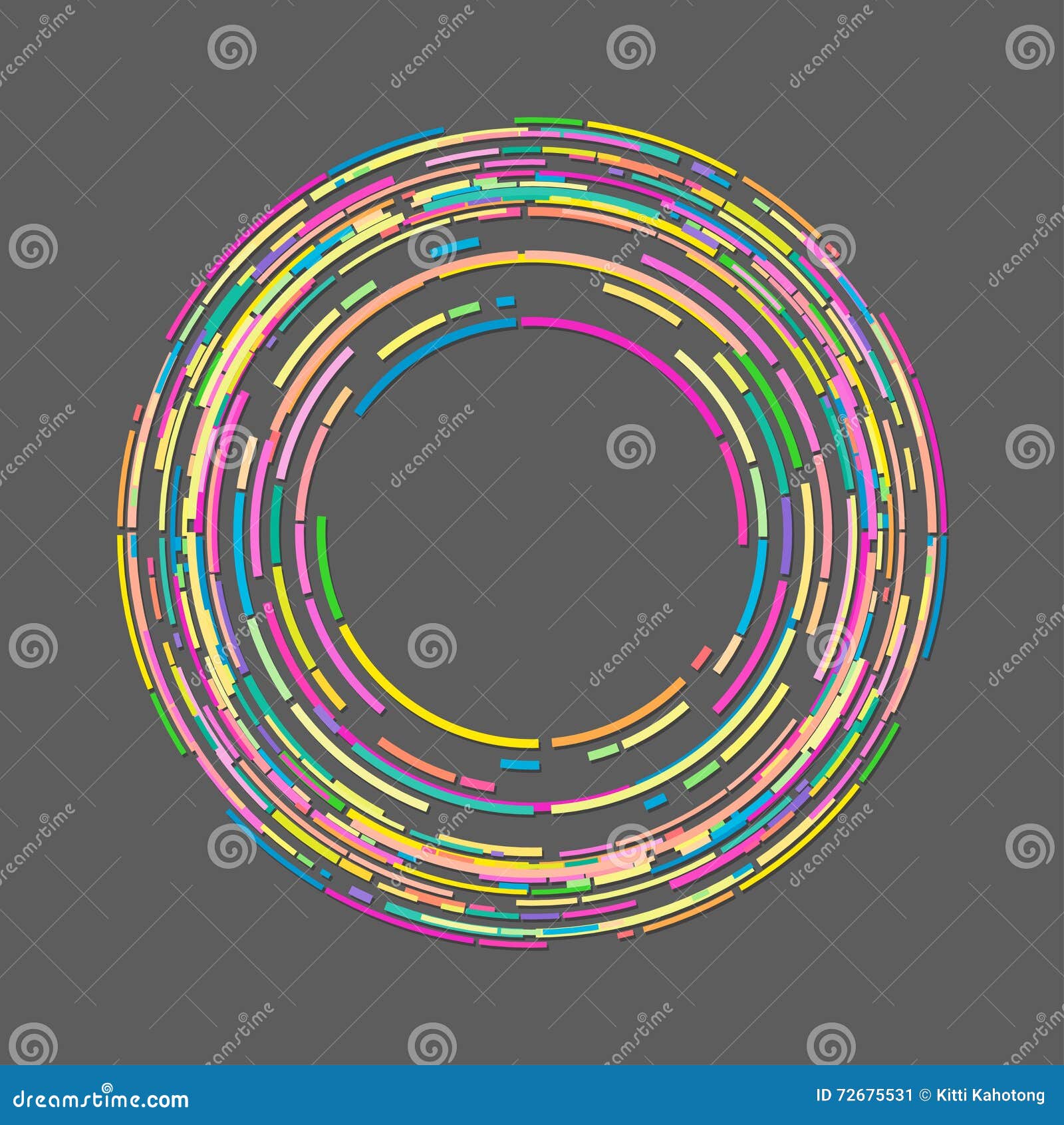 Circle Graphics art stock vector. Illustration of creative - 72675531