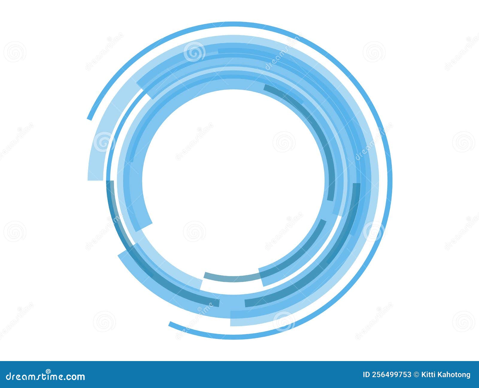 Circle Graphics Art Geometric Art. Design Element Stock Illustration ...