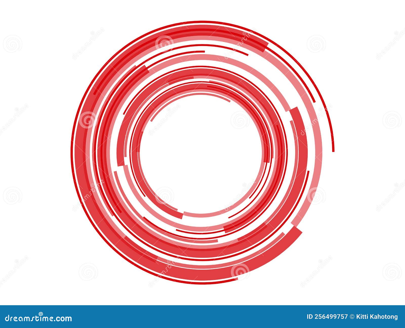 Circle Graphics Art Geometric Art. Design Element Stock Illustration ...