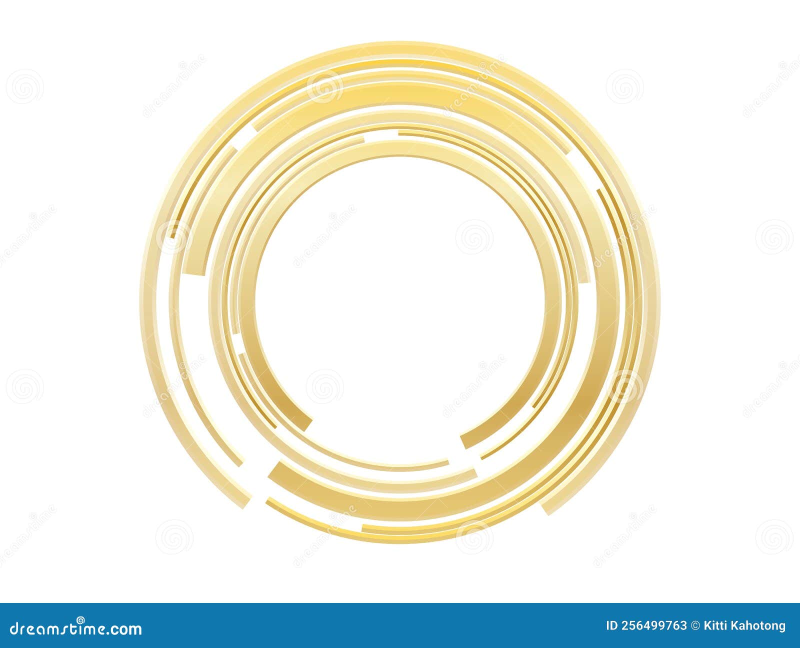 Circle Graphics Art Geometric Art. Design Element Stock Illustration ...