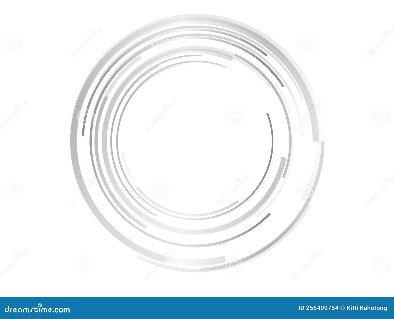 Circle Graphics Art Geometric Art. Design Element Stock Illustration ...