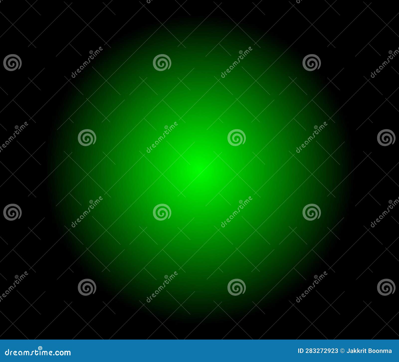 A Circle Green Bright Spot Color Gradation To Dark Stock Illustration ...