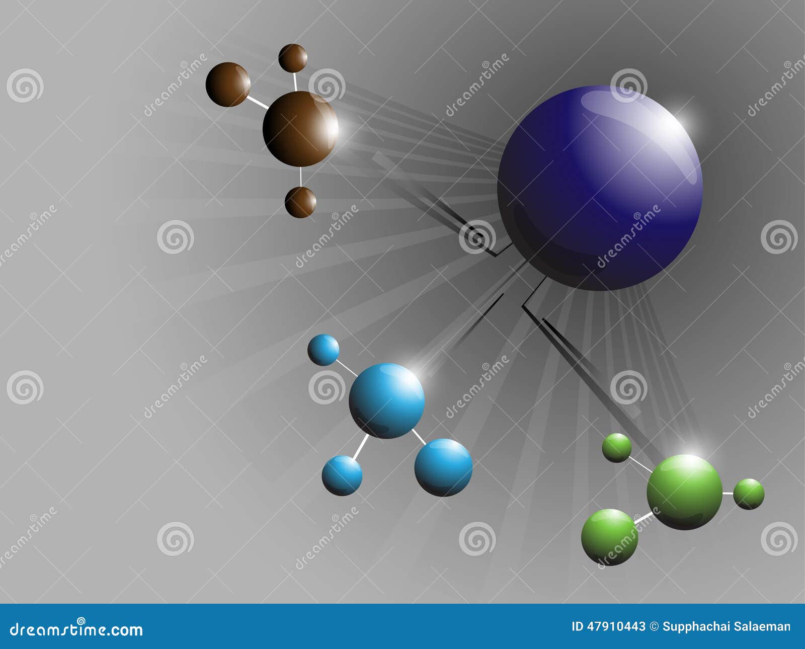 Circle Group Abstract Background Stock Illustration - Illustration of ...