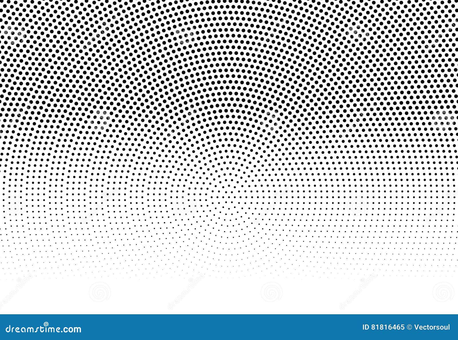 Circle Halftone Pattern / Texture. Monochrome Halftone Dots Stock ...