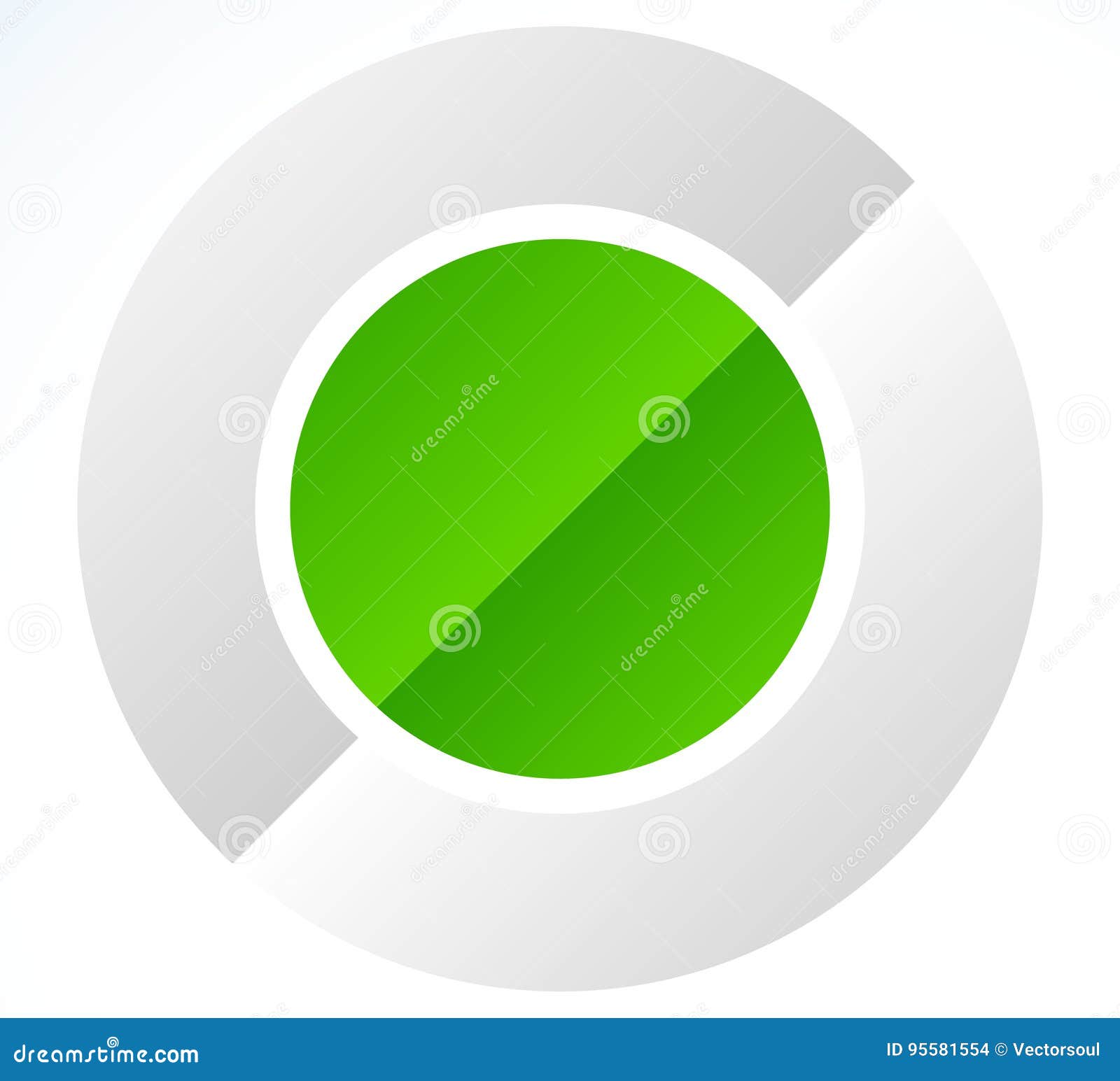 Circle Icon with Blank Space. Blank Circle Design Element Set Stock ...