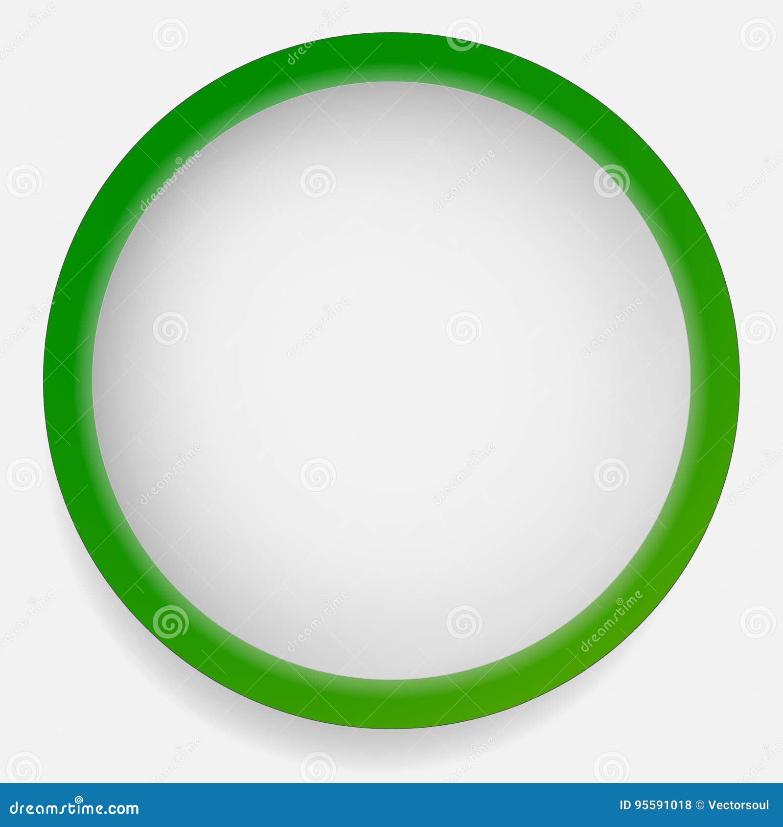 Circle Icon with Blank Space. Blank Circle Design Element Set Stock ...