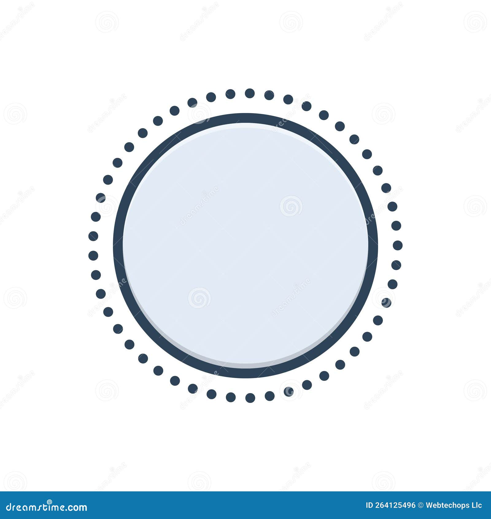 Color Illustration Icon for Circle, Cycle and Scansion Stock Vector ...