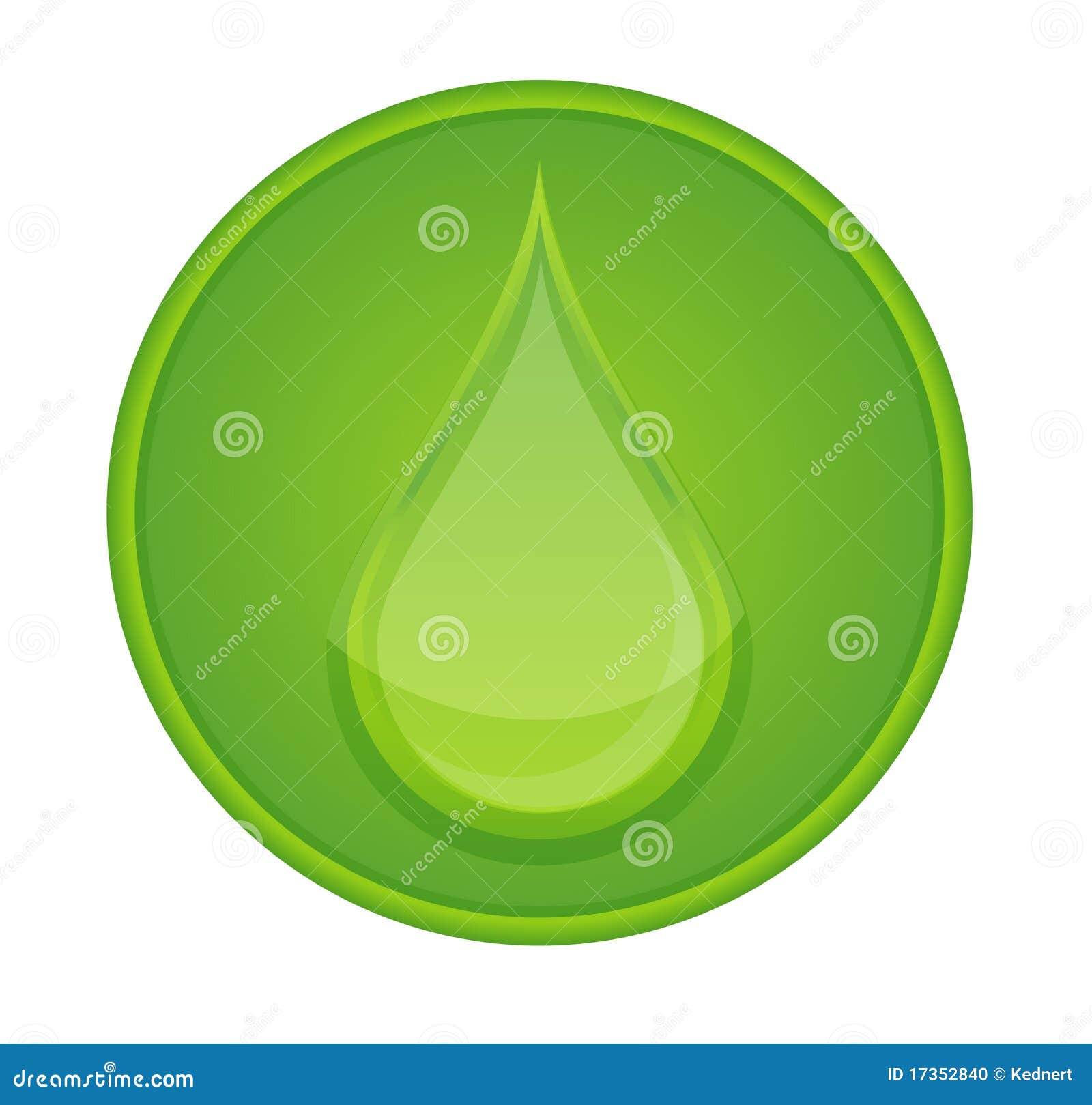 Circle icon drop stock vector. Illustration of energy - 17352840