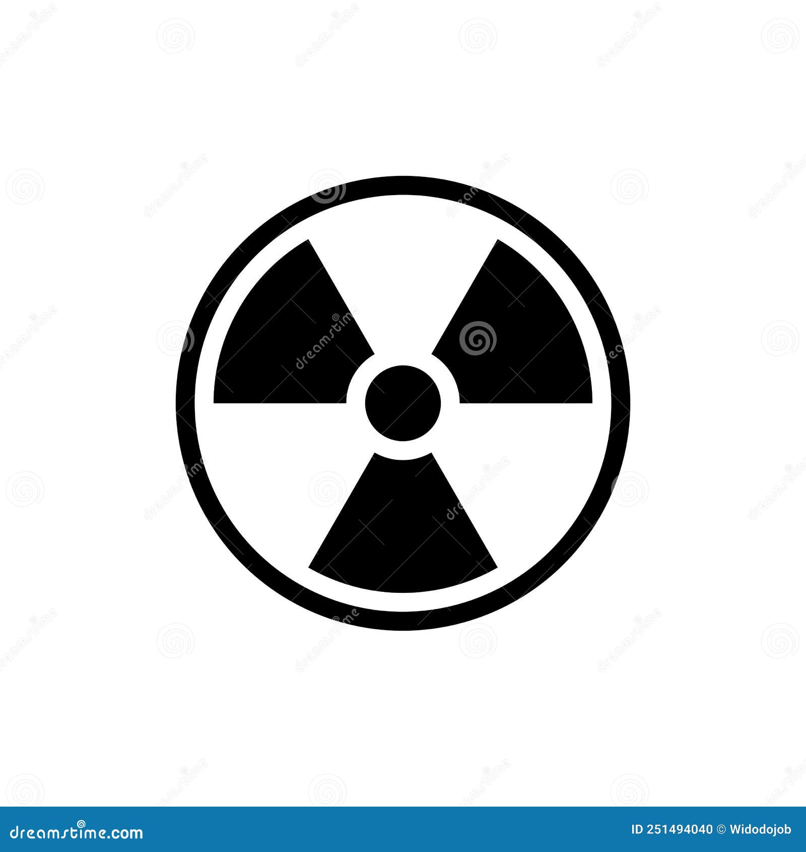 Circle Icon Nuclear Design Vector Stock Vector - Illustration of ...