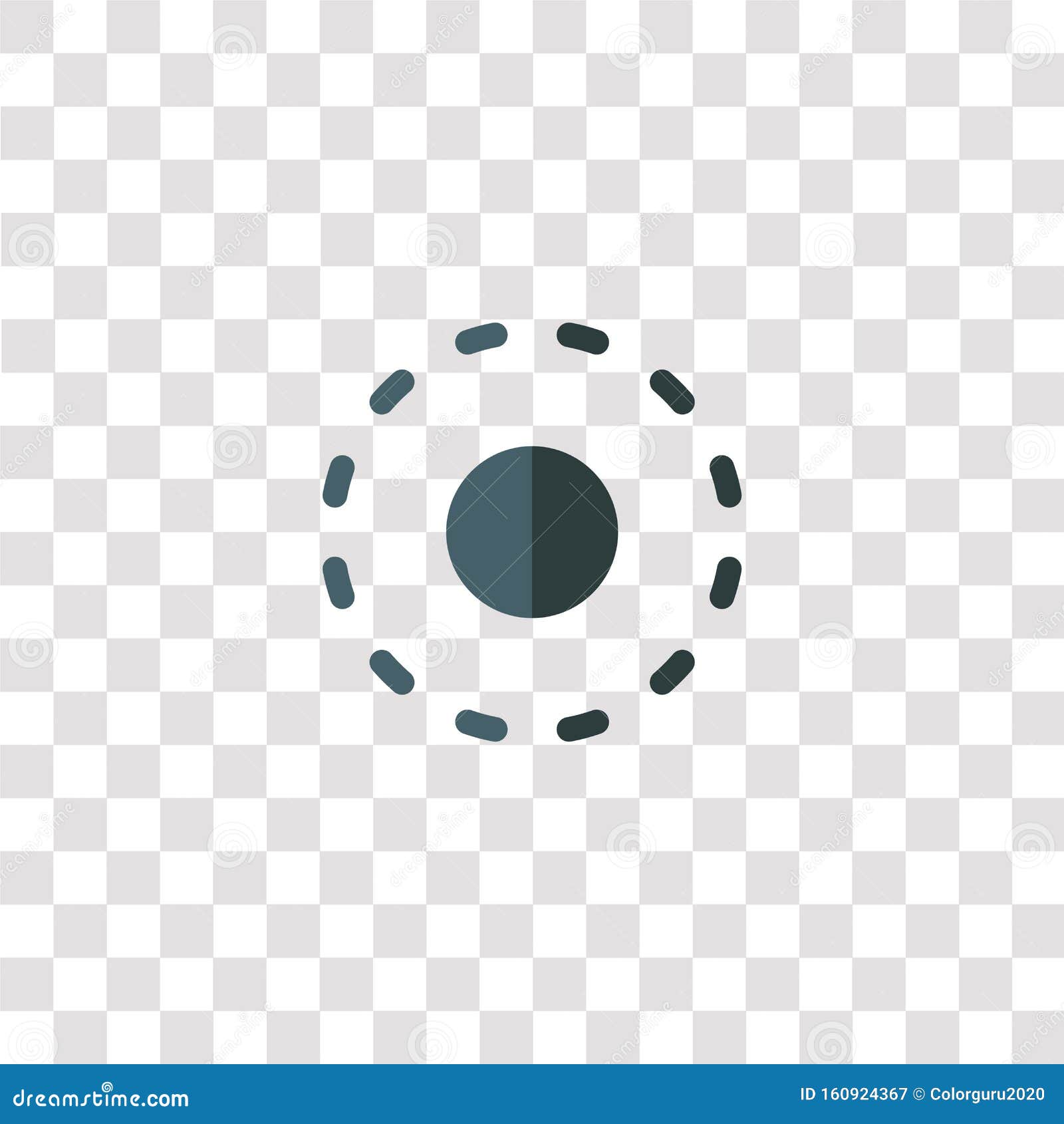 Circle Icon Sign and Symbol. Circle Color Icon for Website Design and ...