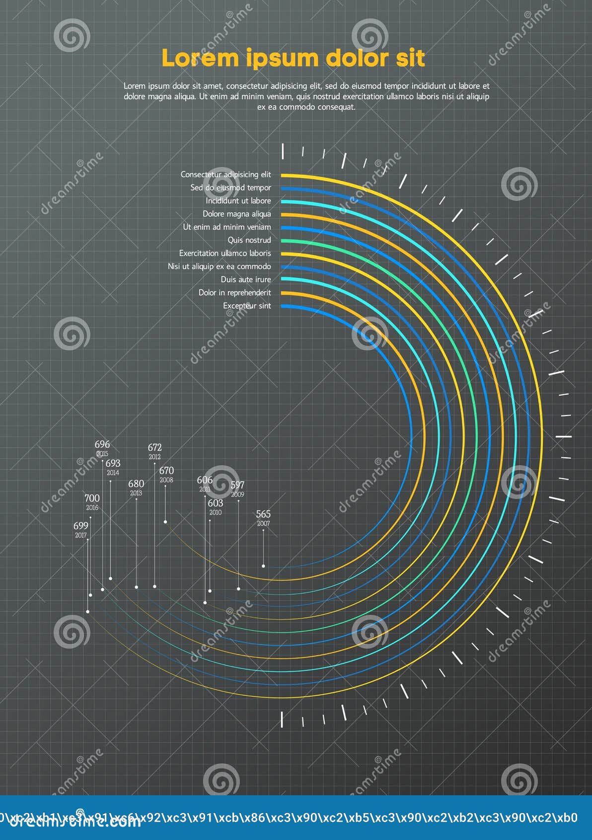 Circle Infographic Concept - Scheme. Statistics Graphic Design , Vector ...