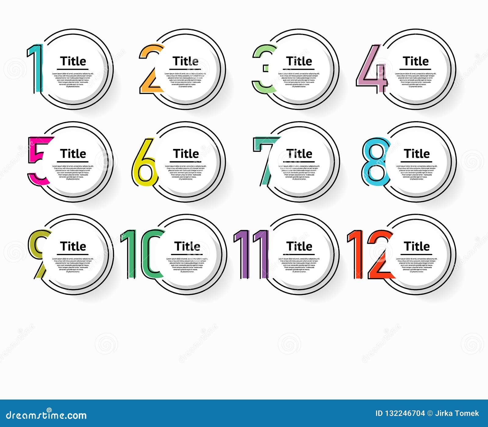 Presentation Layout Diagram Number Stock Illustrations – 91,922 ...