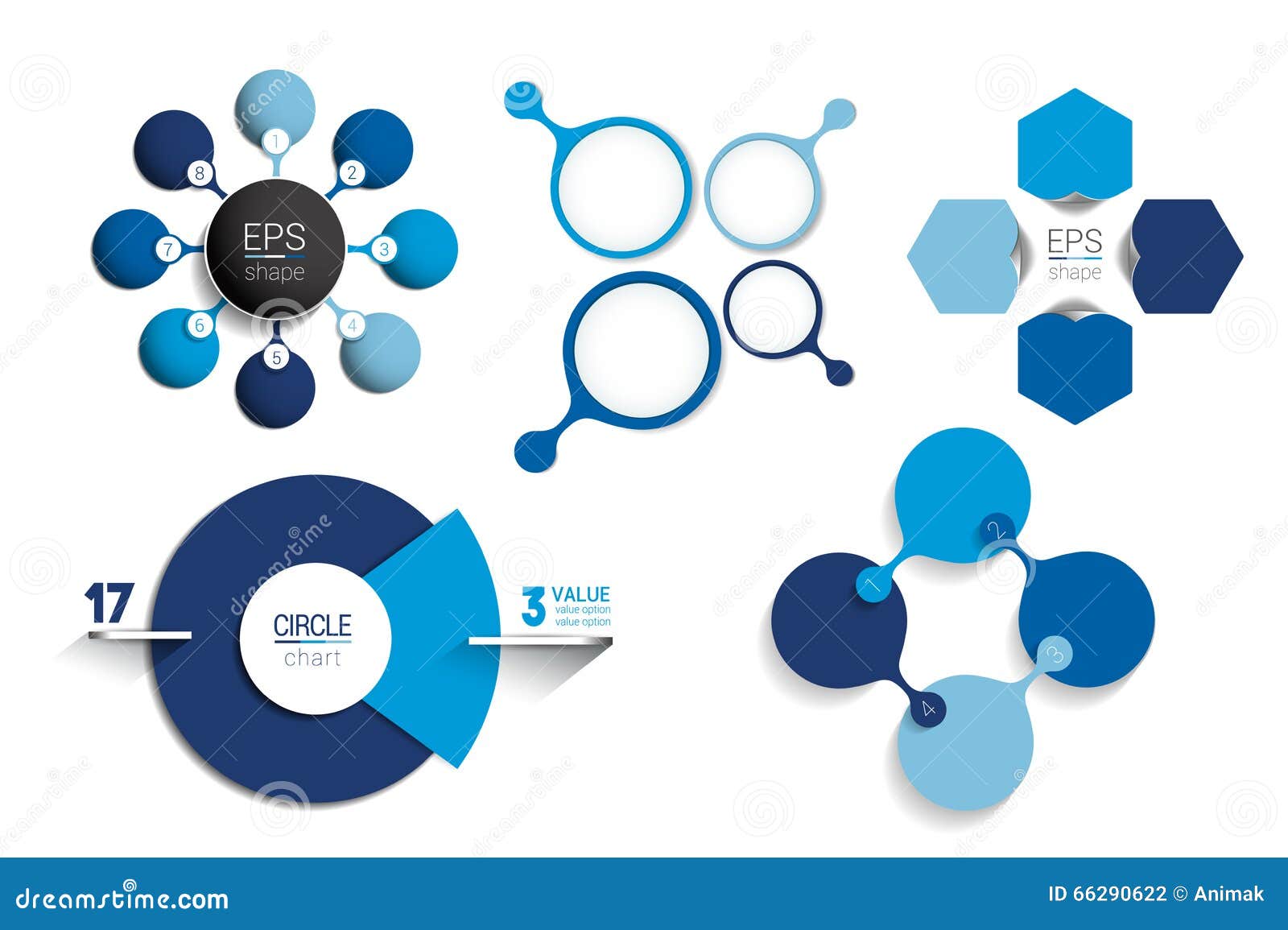 Diagram Graph Pie Chart. Presentation Billboard. Vector Illustration ...