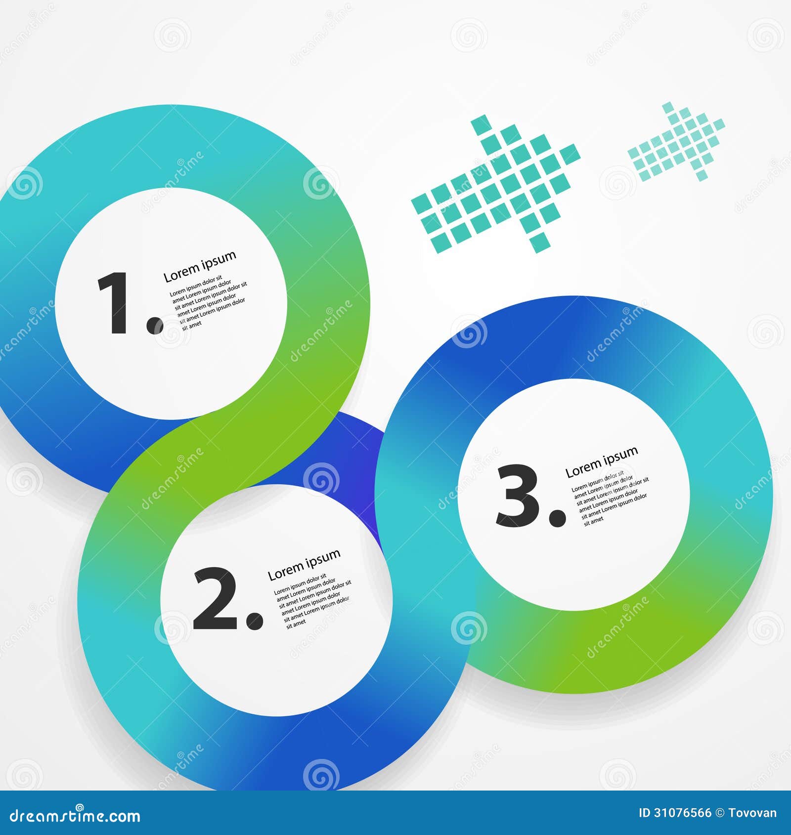 Circle Infographic Web Template Stock Vector - Illustration of sign ...