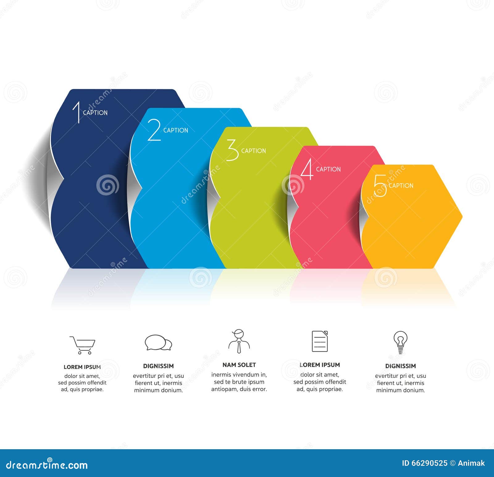 Circle Infographics Options Banner, Template, Scheme, Chart. Four Step ...