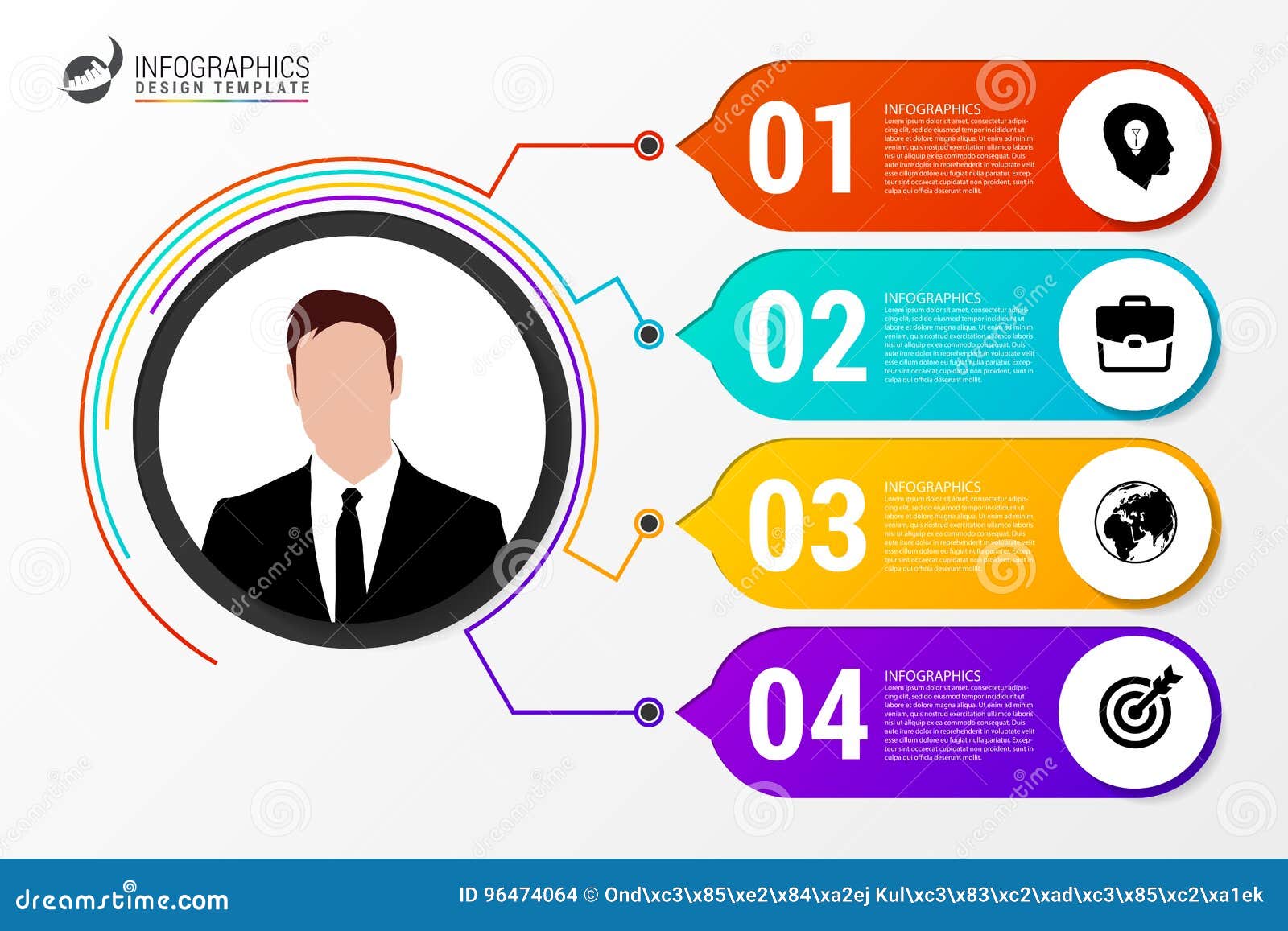 Circle Infographics. Template for Diagram. Vector Illustration Stock ... Circle Infographics. Template for Diagram. Vector Illustration Stock ...