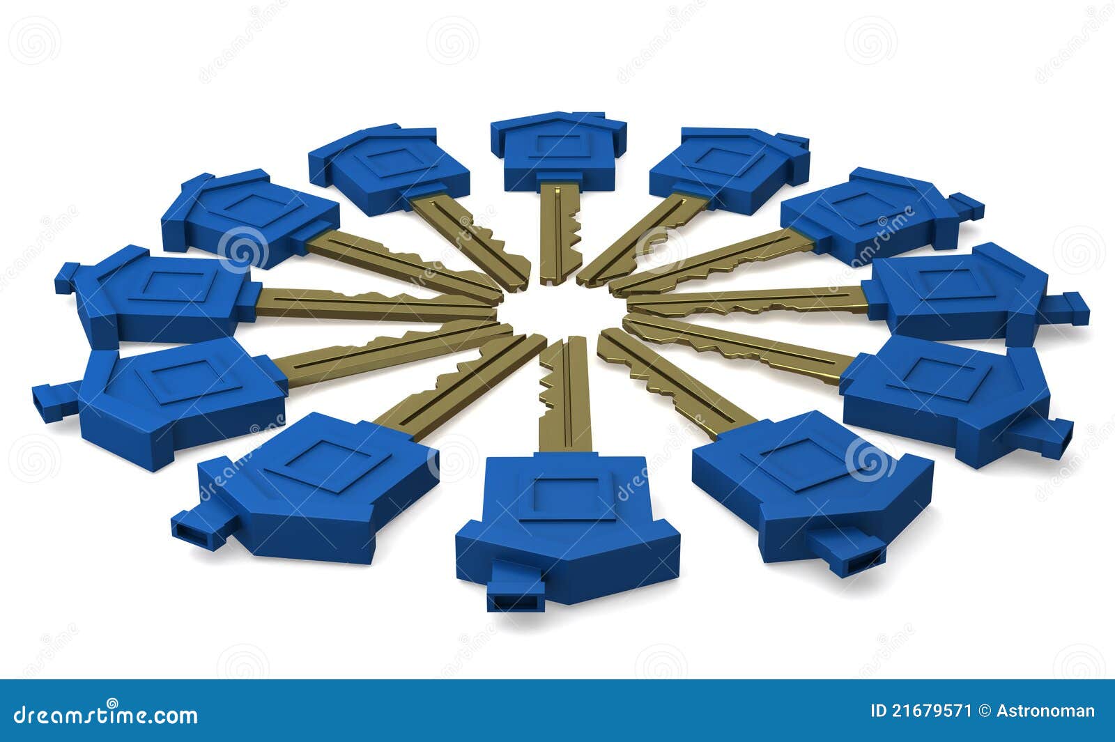 Circle of keys stock illustration. Illustration of sign - 21679571