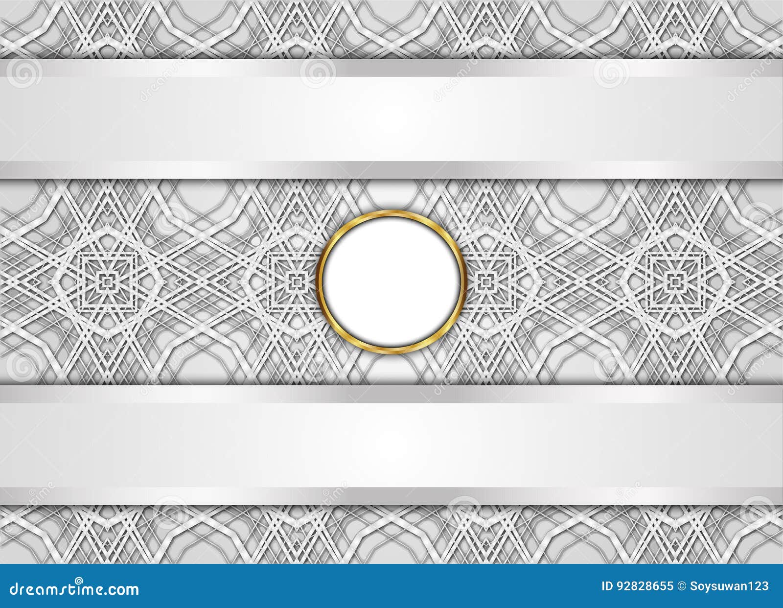 Circle Label and Abstract Background. Stock Vector - Illustration of ...