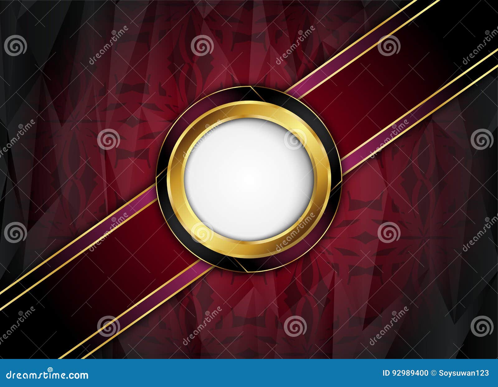 Circle Label and Abstract Background. Stock Vector - Illustration of ...