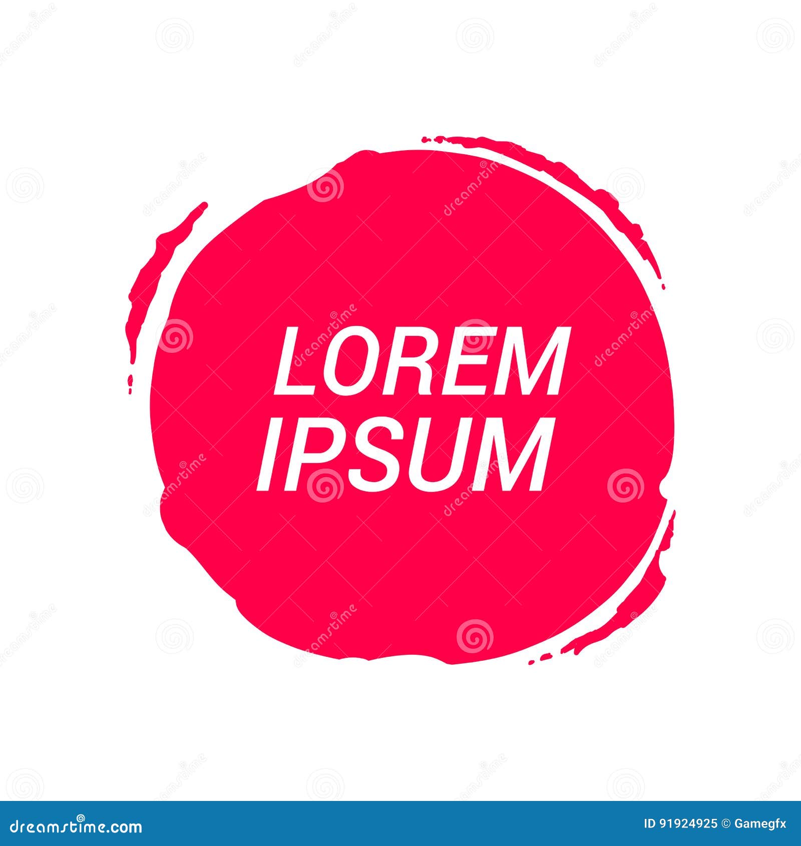 Circle Label Stickers Splash Icon Flat Web Sign Symbol Logo Stock ...