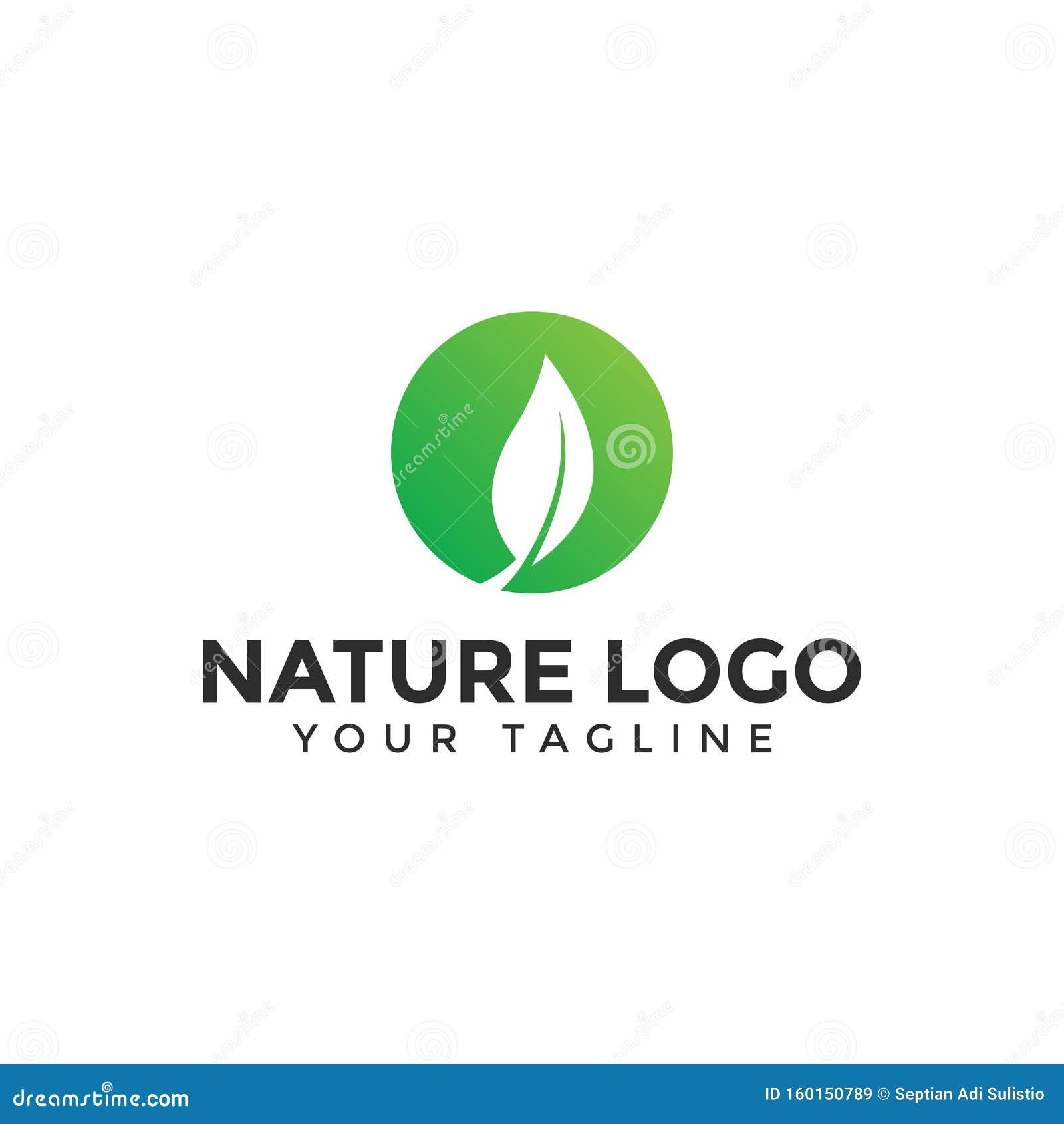 Biotic Logo. Green B Monogram. Letter B And A Green Leaf. Vector ...