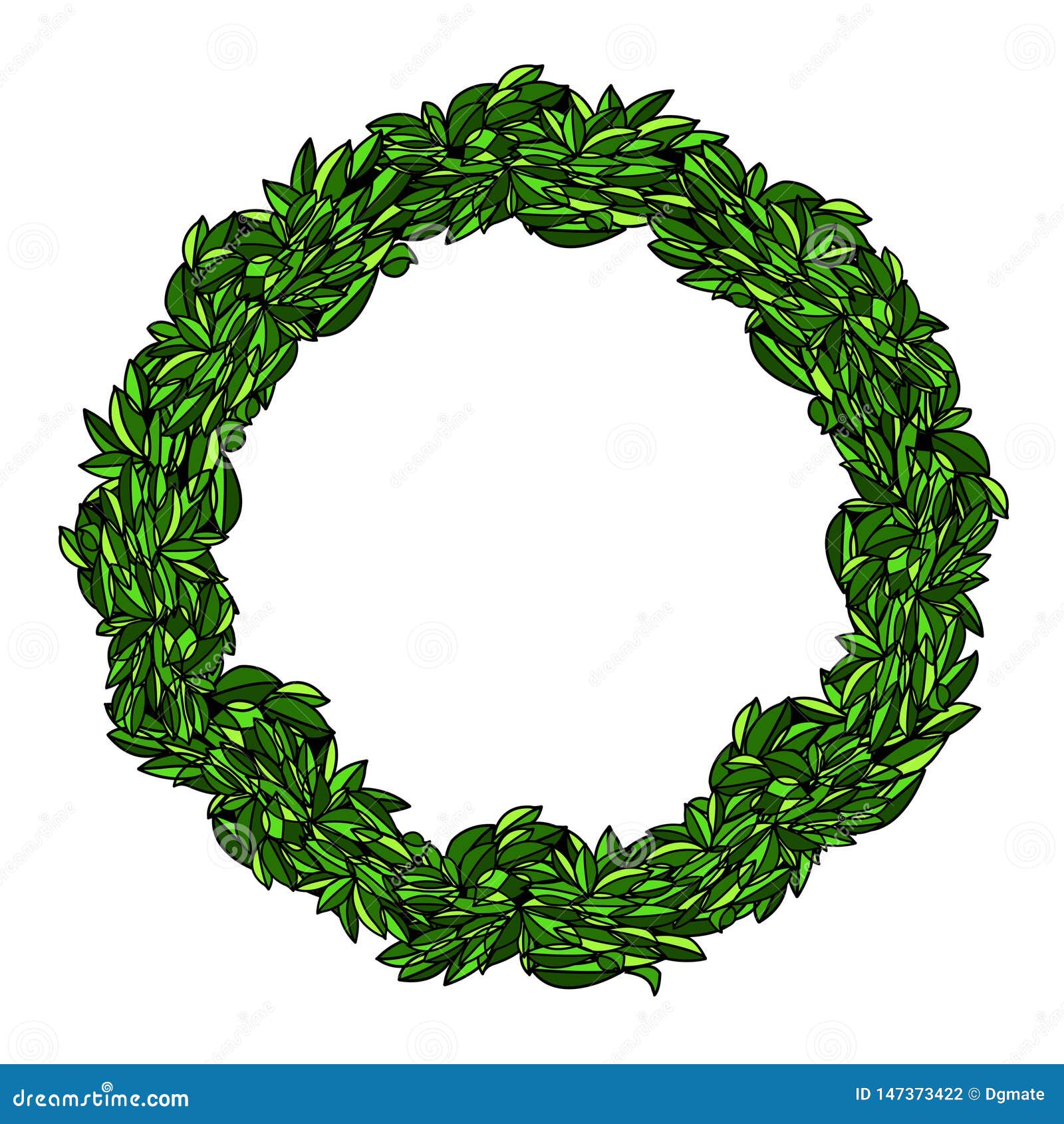 Circle Leaves Ecology Logo, Plant Water Sphere Set Of Round Icon Symbol ...