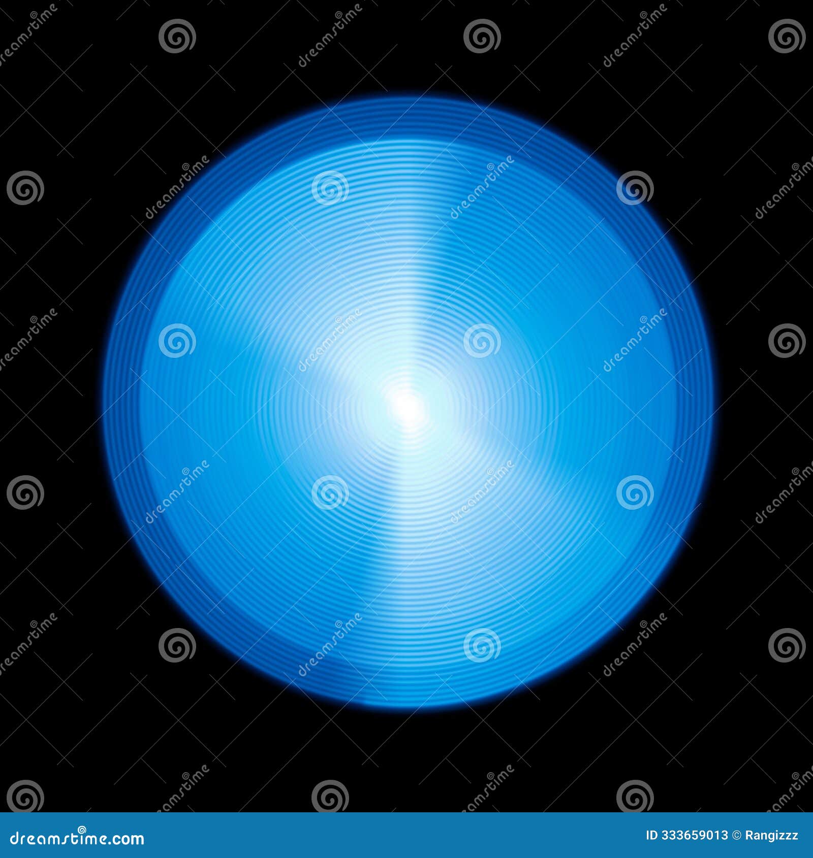Circle of Led Light Isolated on Black Background Stock Image - Image of ...