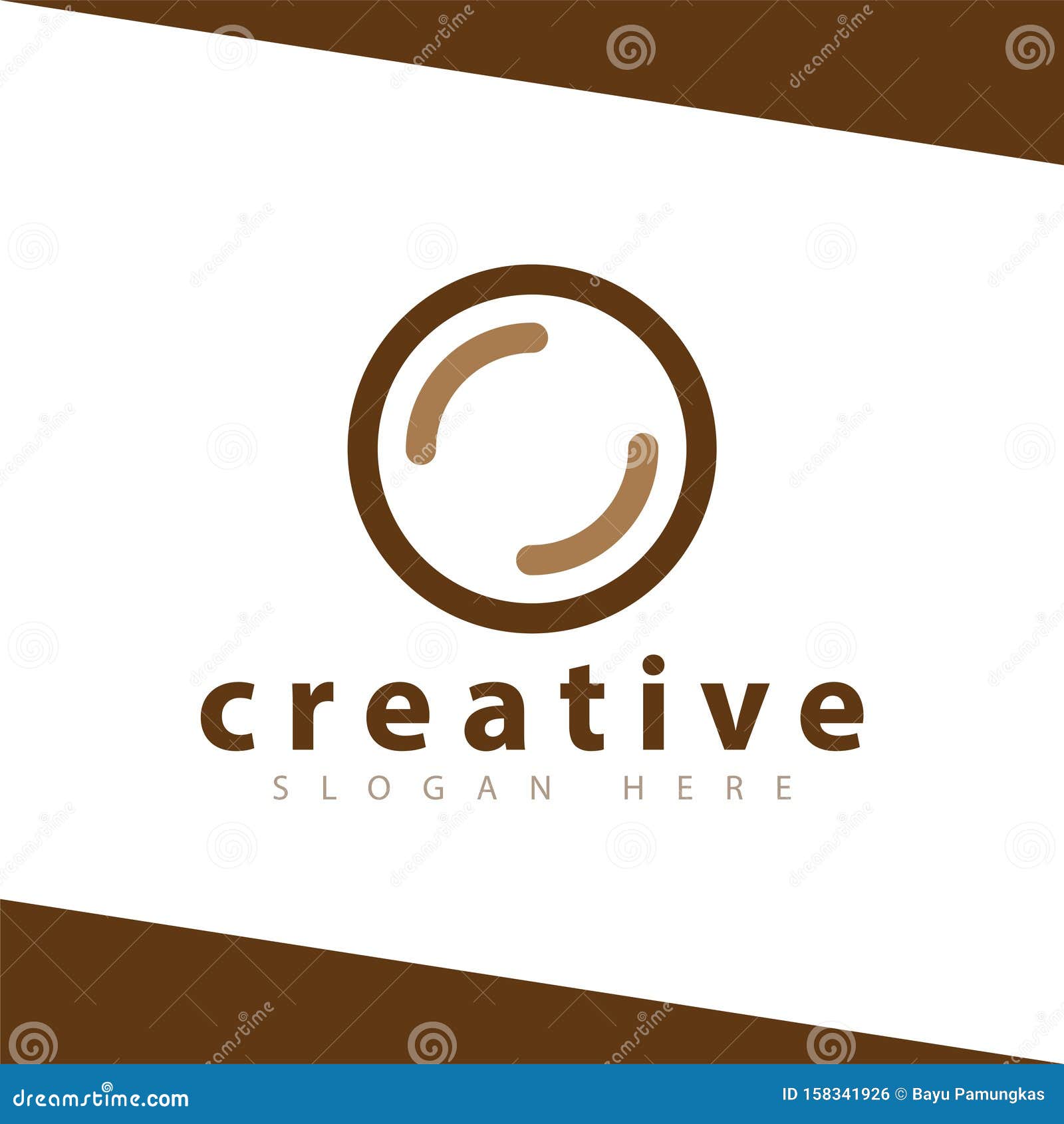 Circle Lens Logo Vector Template Stock Vector - Illustration of ...