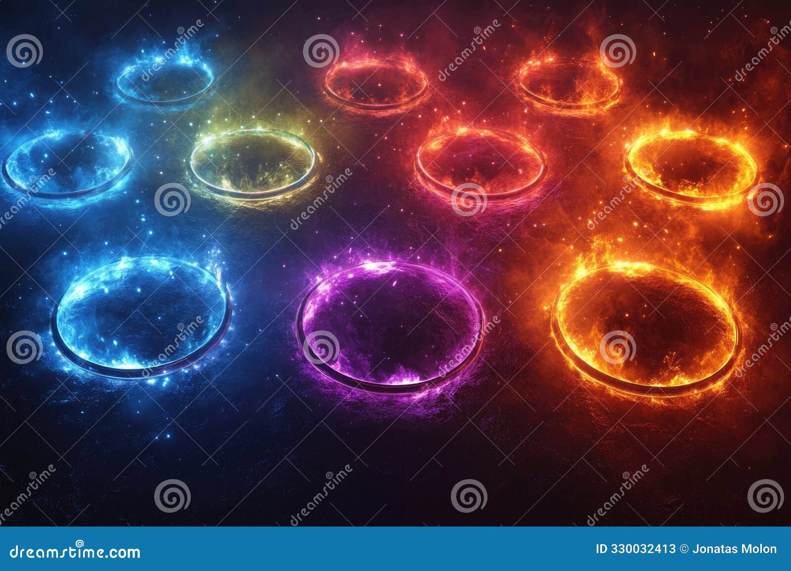 Circle Light Effect Set: Stunning Halo and Glow Effects for Dynamic ...
