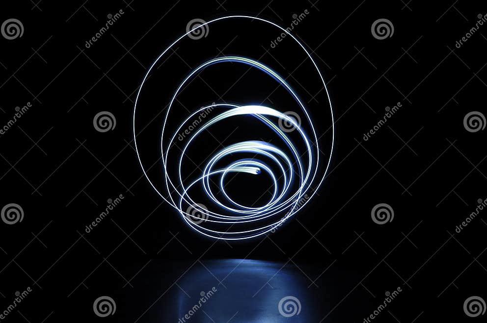 Circle light painting stock photo. Image of painting - 41548026