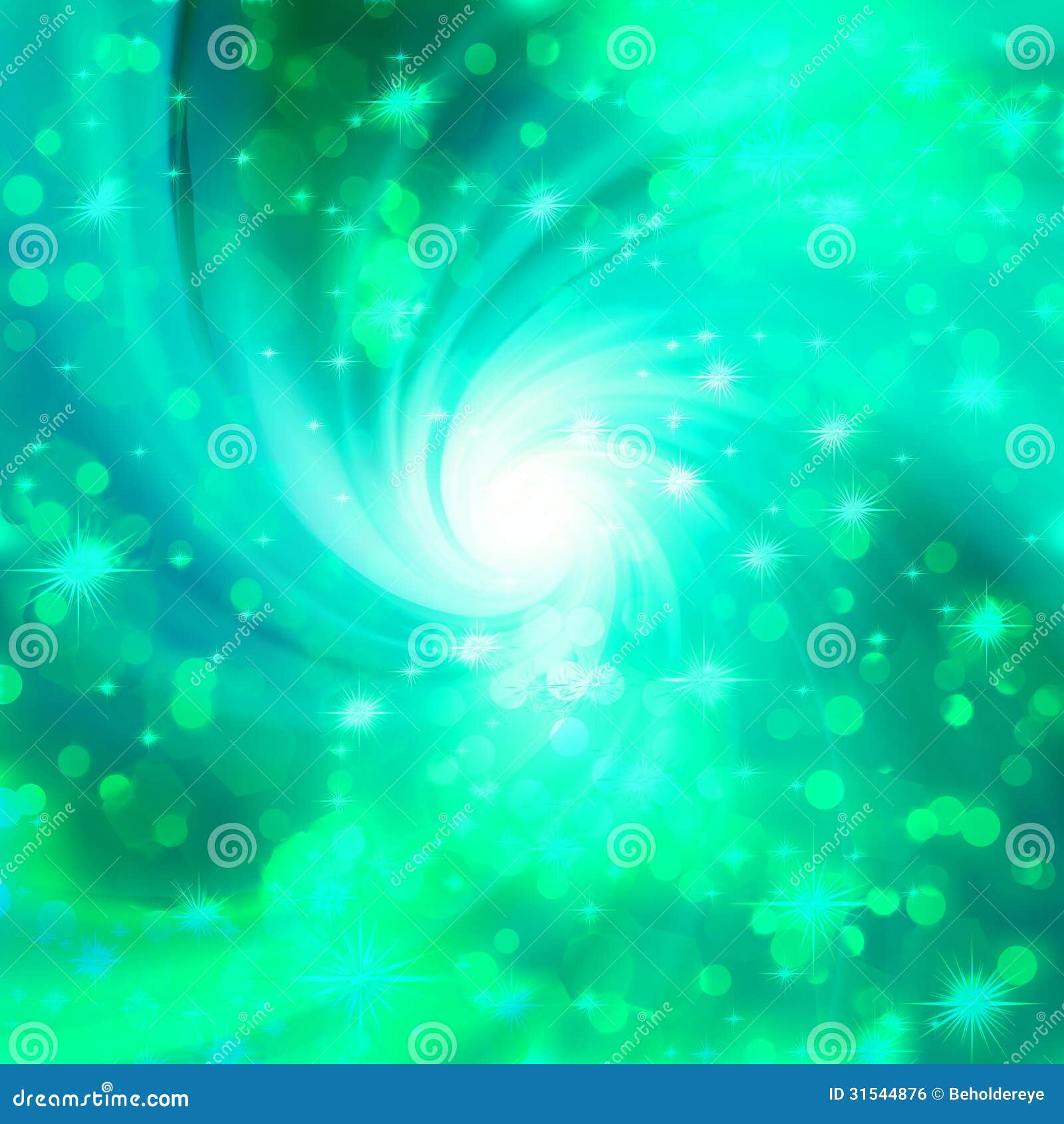 Circle Light Twist and Bokeh. EPS 10 Stock Vector - Illustration of ...