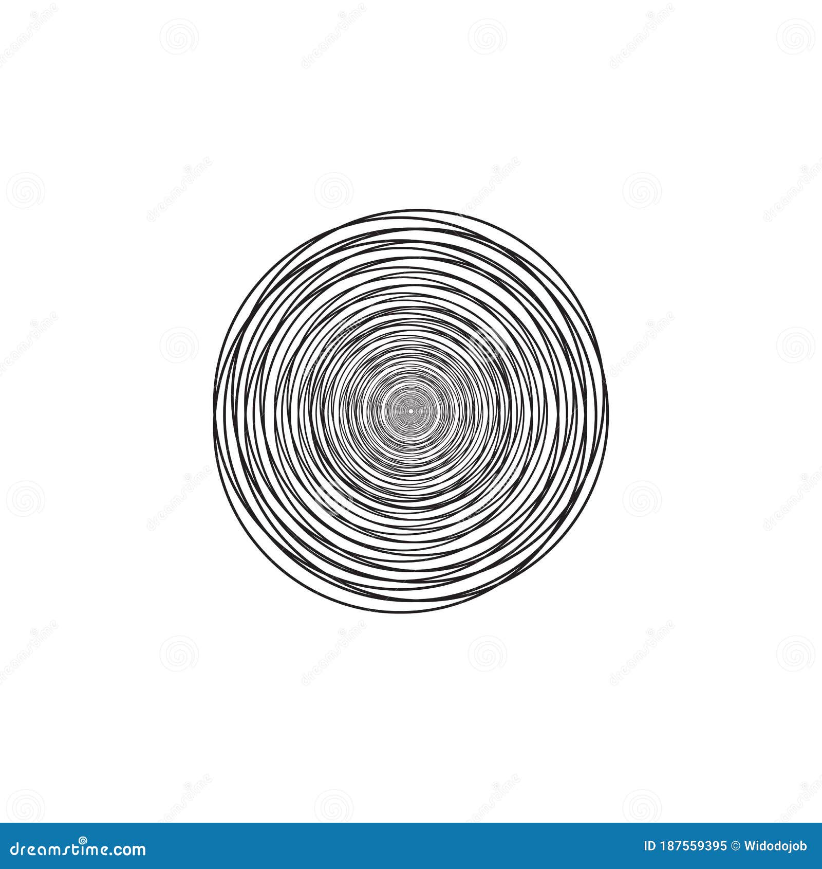 Circle line abstract stock vector. Illustration of circular - 187559395
