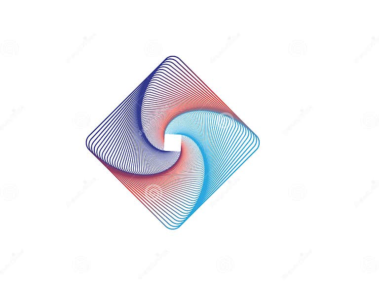 Circle line logo vectors stock vector. Illustration of wave - 138021855