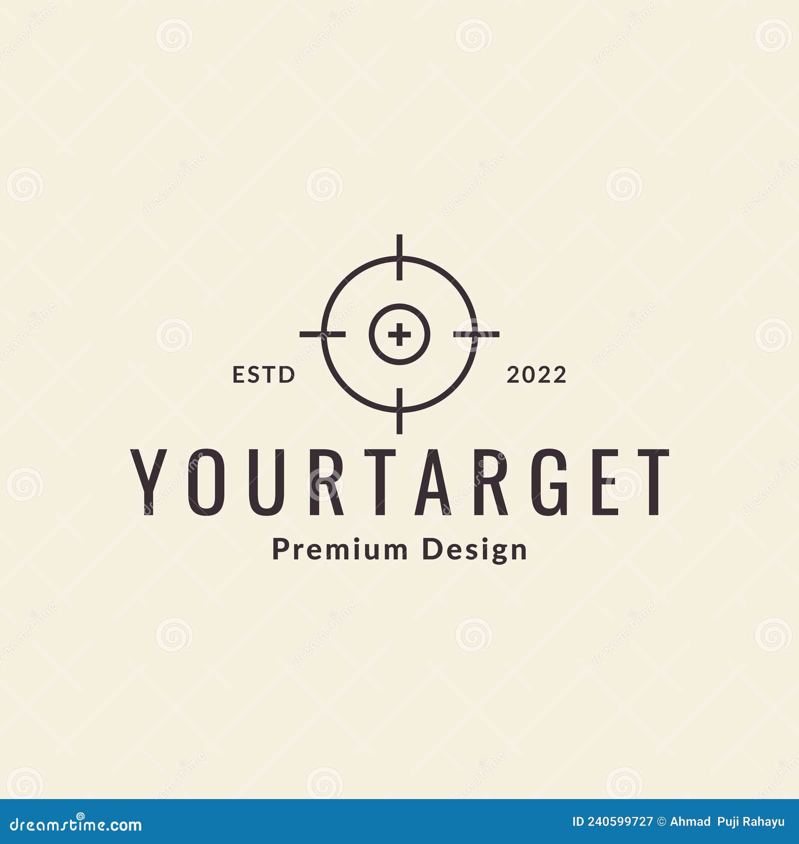 Circle Line Target Focus Logo Design, Vector Graphic Symbol Icon ...