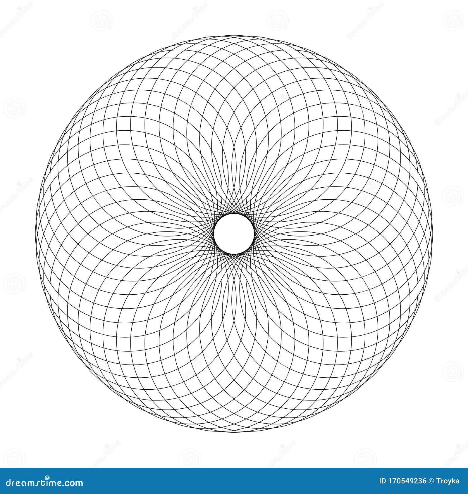 Pattern With Rotation, Spiral, Swirl, Twirl Effect Of Perpendicular ...