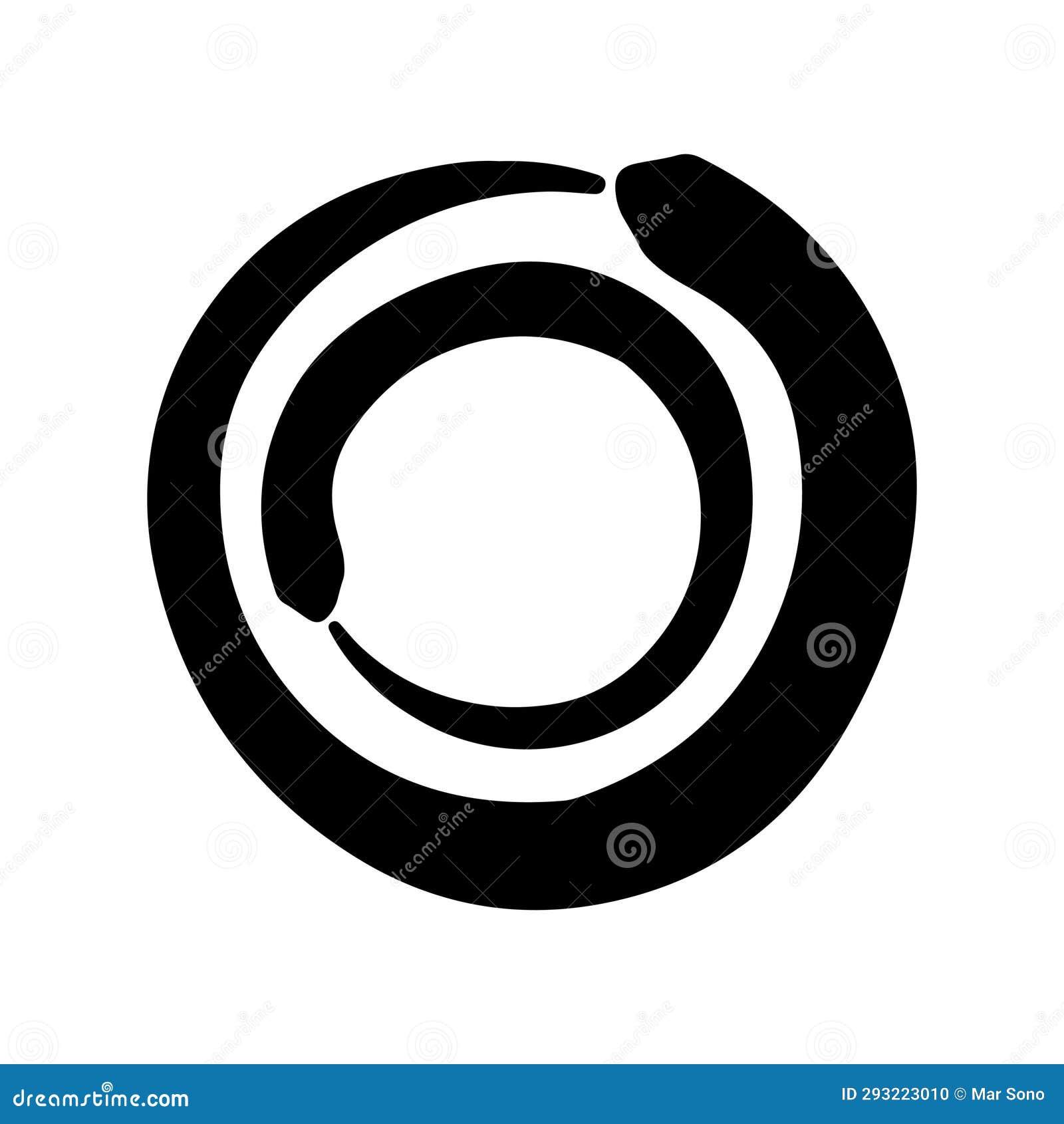 Circle Load Icon Element Logo Stock Vector - Illustration of direction ...