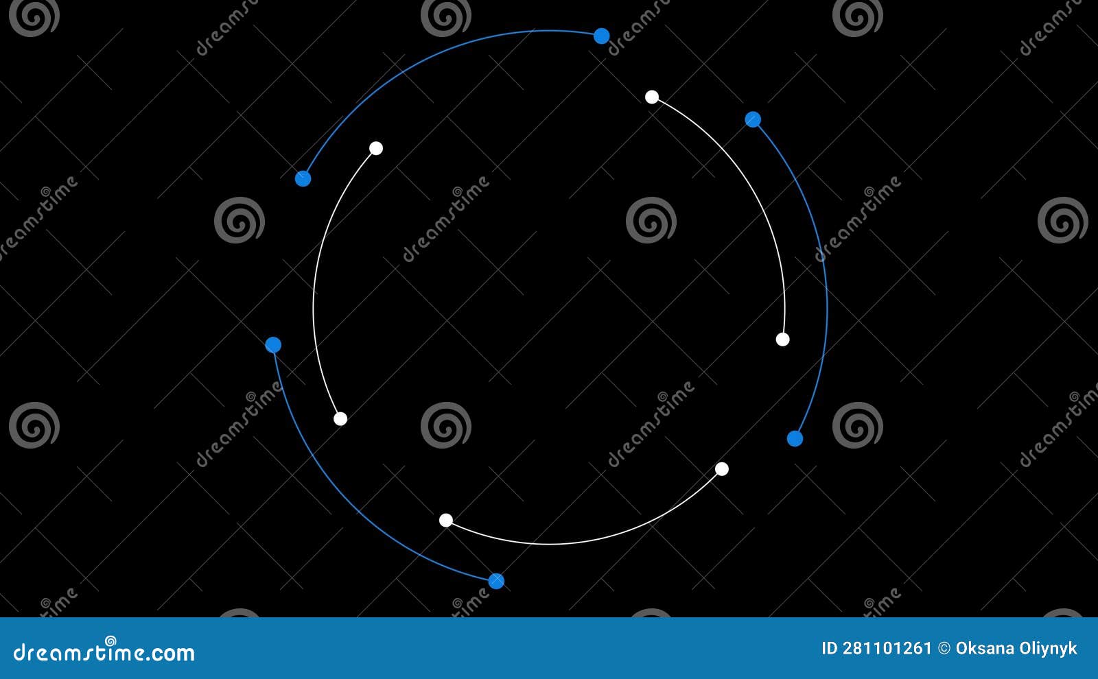 Circle Loader. Graphic Elements. Abstract Beautiful Circle Loading ...