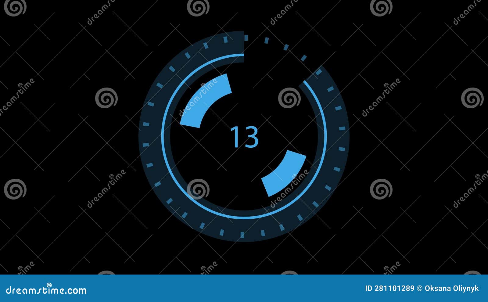 Circle Loader. Wait Load Spinning Circle Preloader Website Template ...