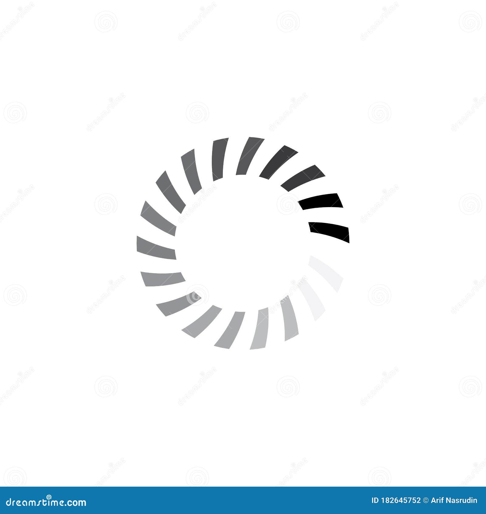 Circle Loading Spinning Website Template Buffering Waiting Indicator ...