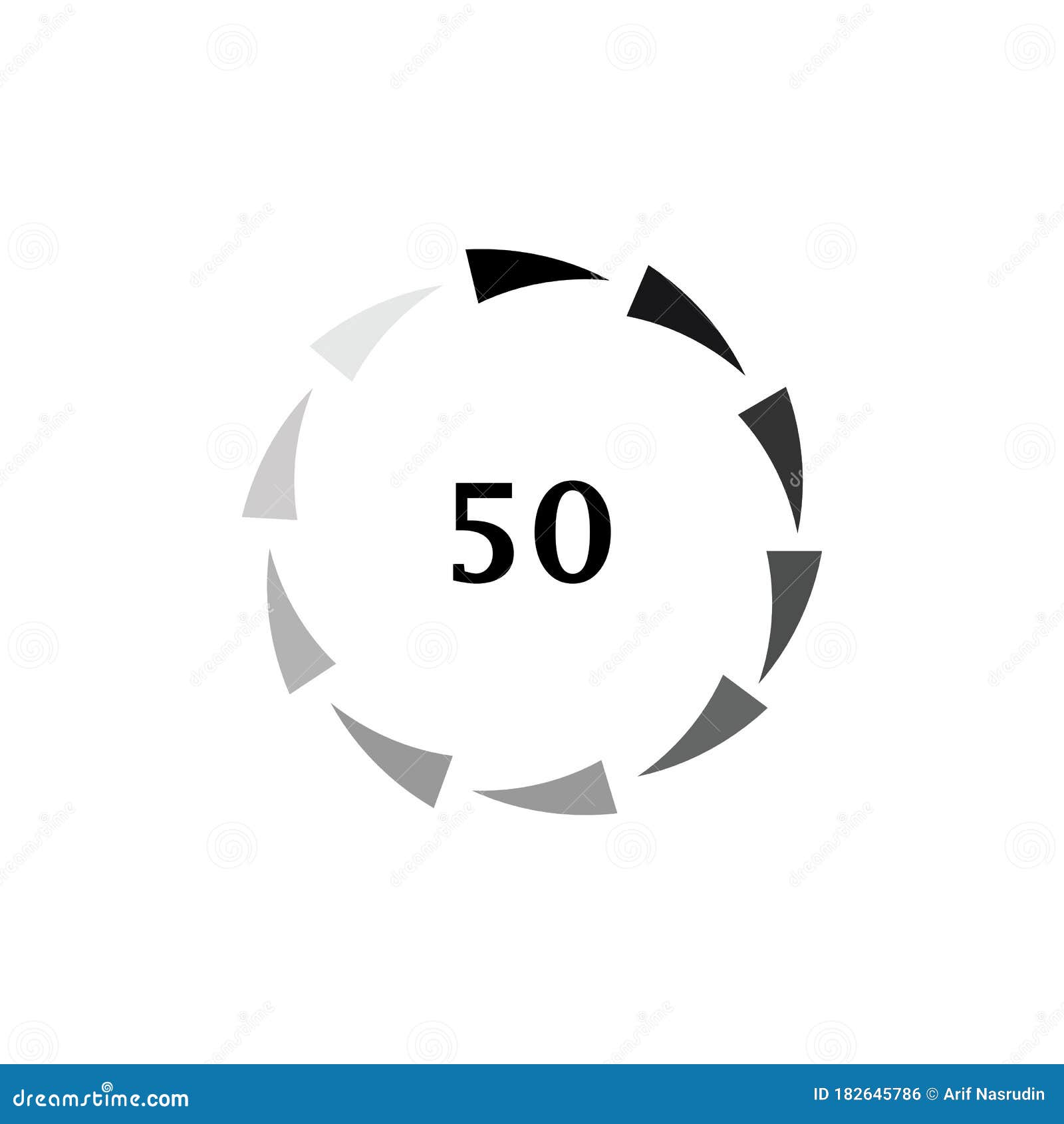 Circle Loading Spinning Website Template Buffering Waiting Indicator ...