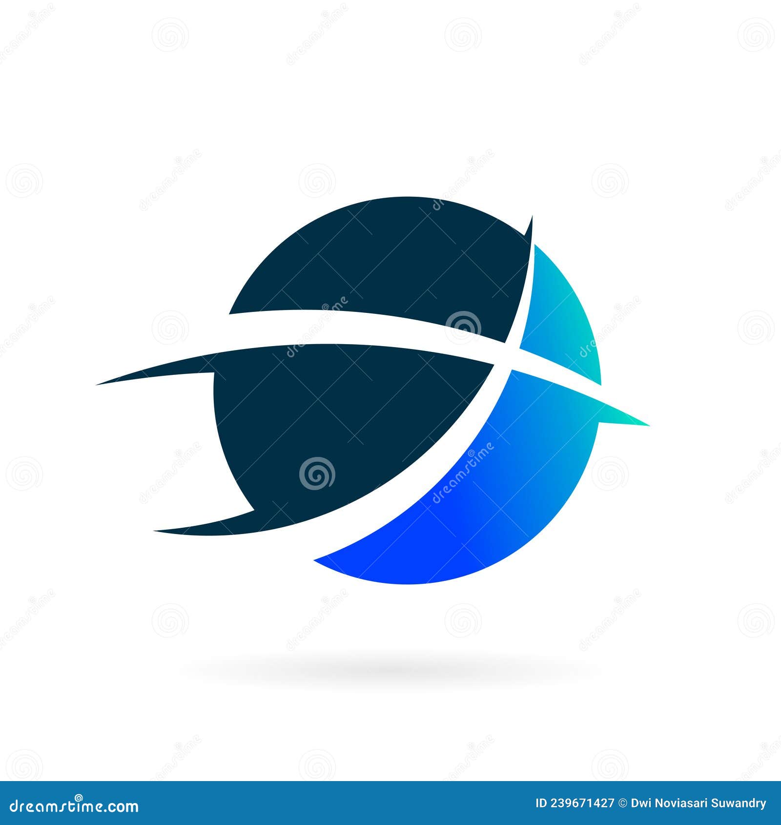 Circle Logo with Bold Concept Stock Vector - Illustration of symbol ...