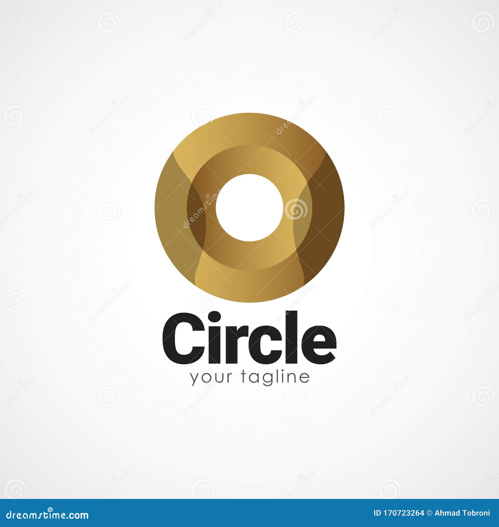 Circle Logo Gradient Vector Template Design Illustration Stock ...