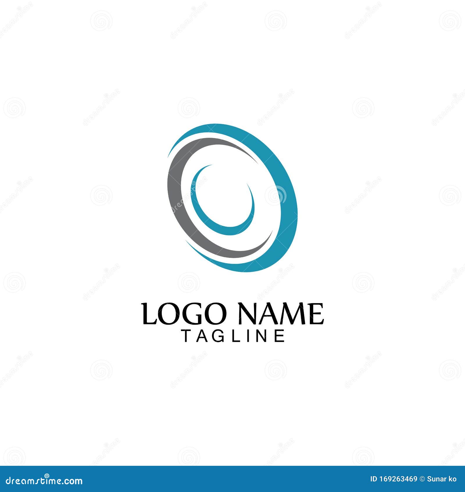 Circle Logo and Symbol Vector Icon Template App Stock Illustration ...