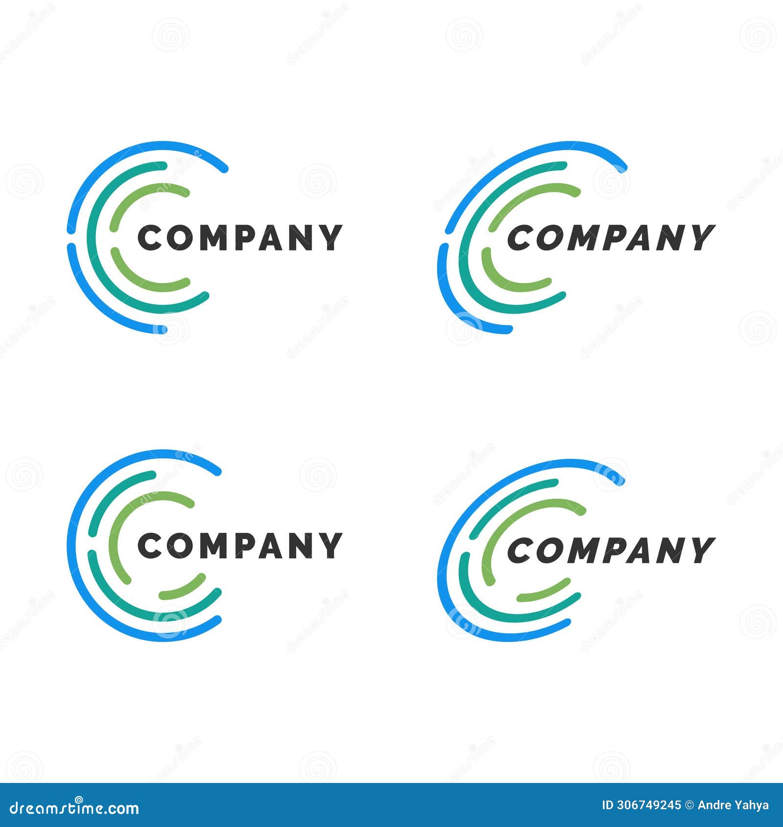 Circle Logo Template. Circular Icon Design. Stock Vector - Illustration ...
