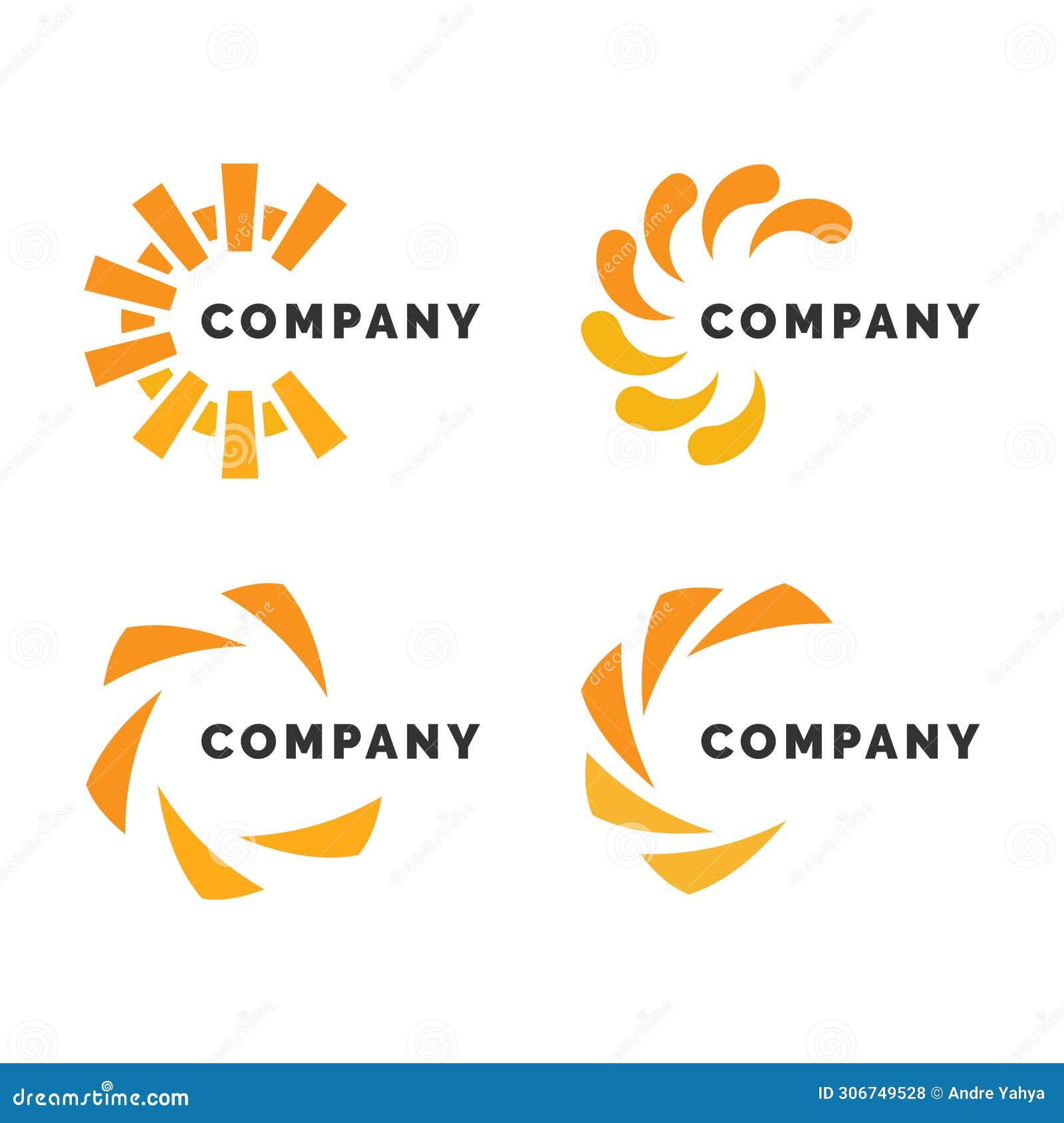 Circle Logo Template. Circular Icon Design. Stock Vector - Illustration ...