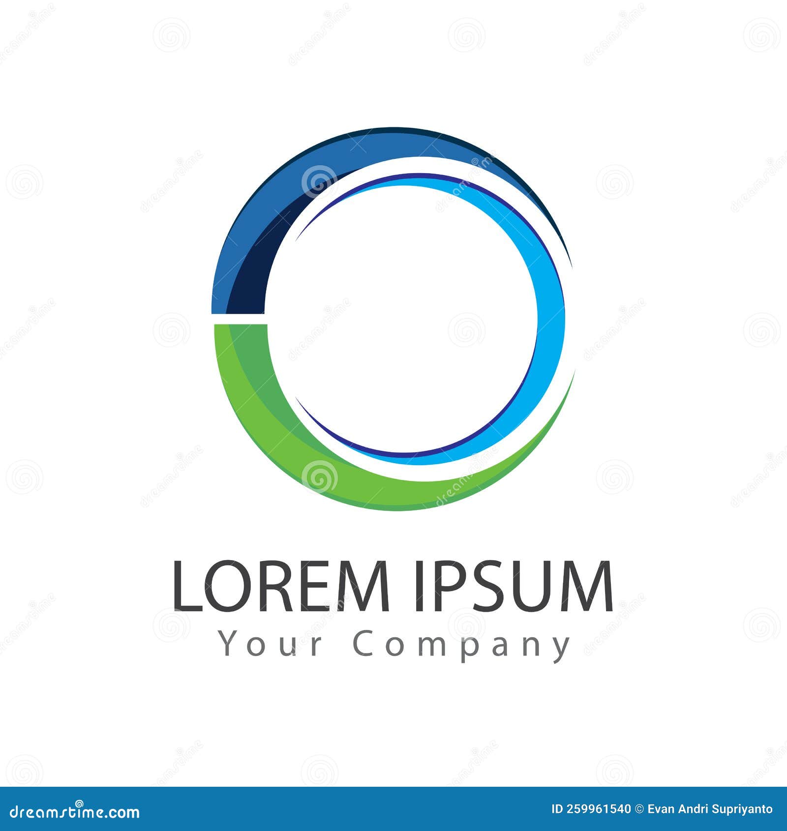 Circle Logo Template Vector Design Stock Vector - Illustration of logo ...