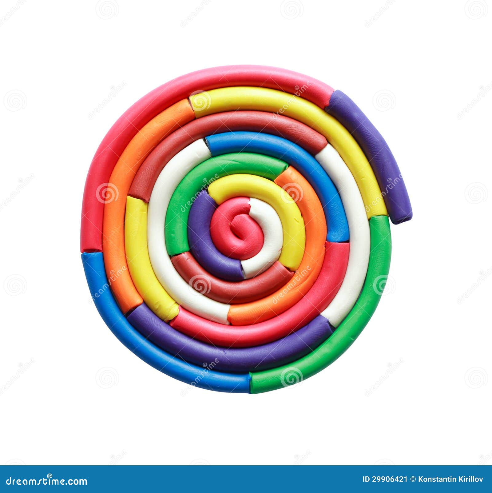 Plasticine on White stock image. Image of abstraction - 29906421