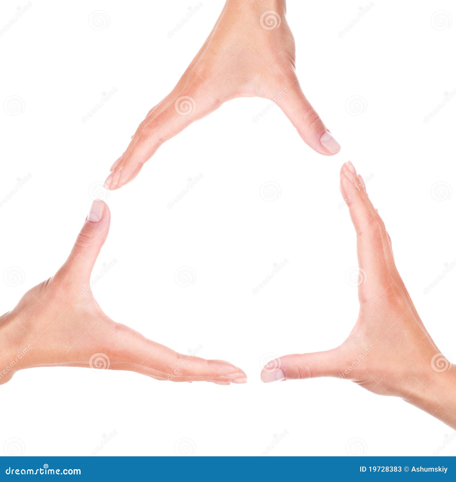 Circle made of hands stock image. Image of sign, cooperation - 19728383