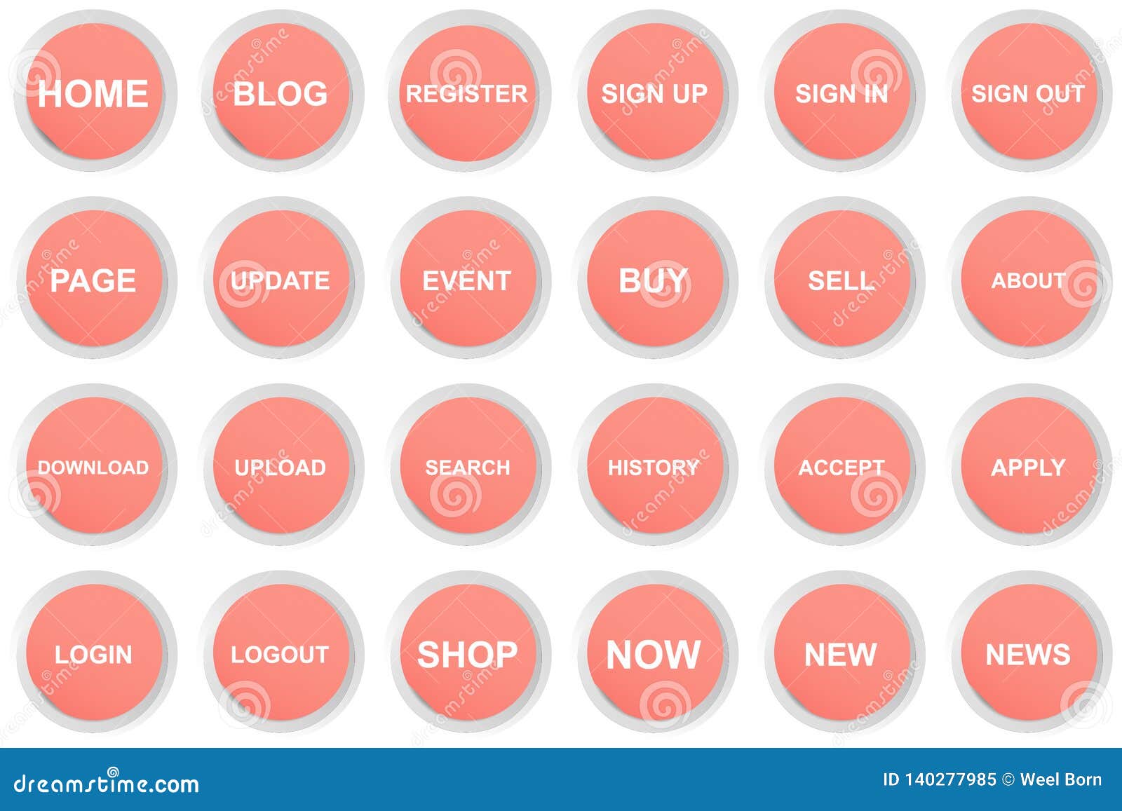 Circle Menu Isolated Icon. Simple Element Illustration From Ultimate ...