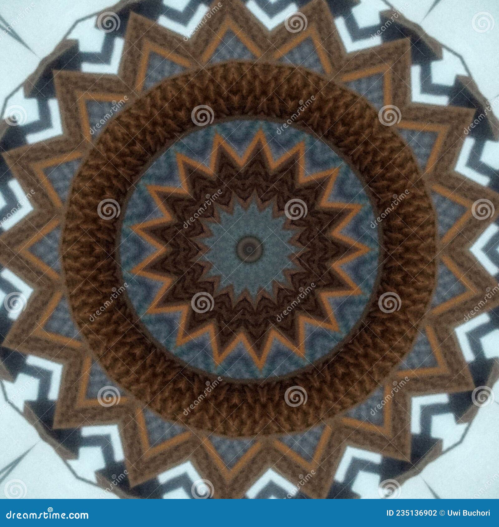 Circle Modern Art Mozaik Pattern Part1 Stock Illustration ...